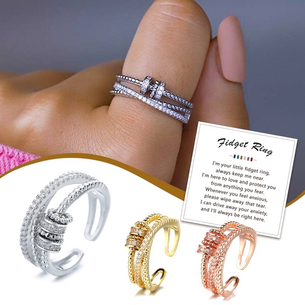 Anxiety Ring - Etsy