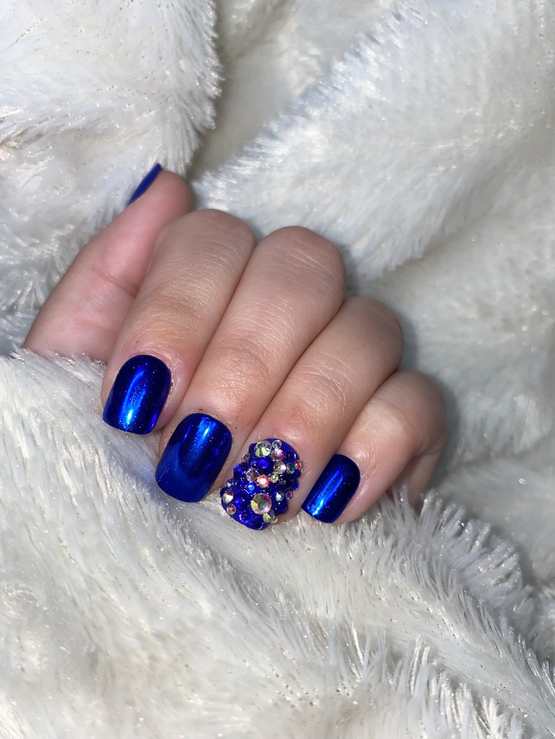 Baddie - Lilly - Press on Nails - Etsy
