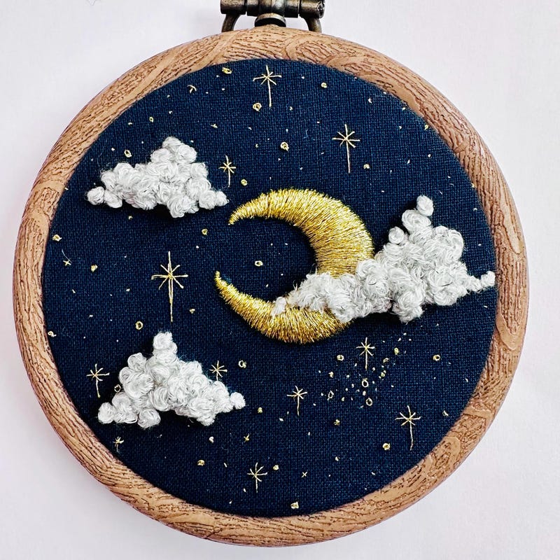 Sky Hand Embroidery - Etsy