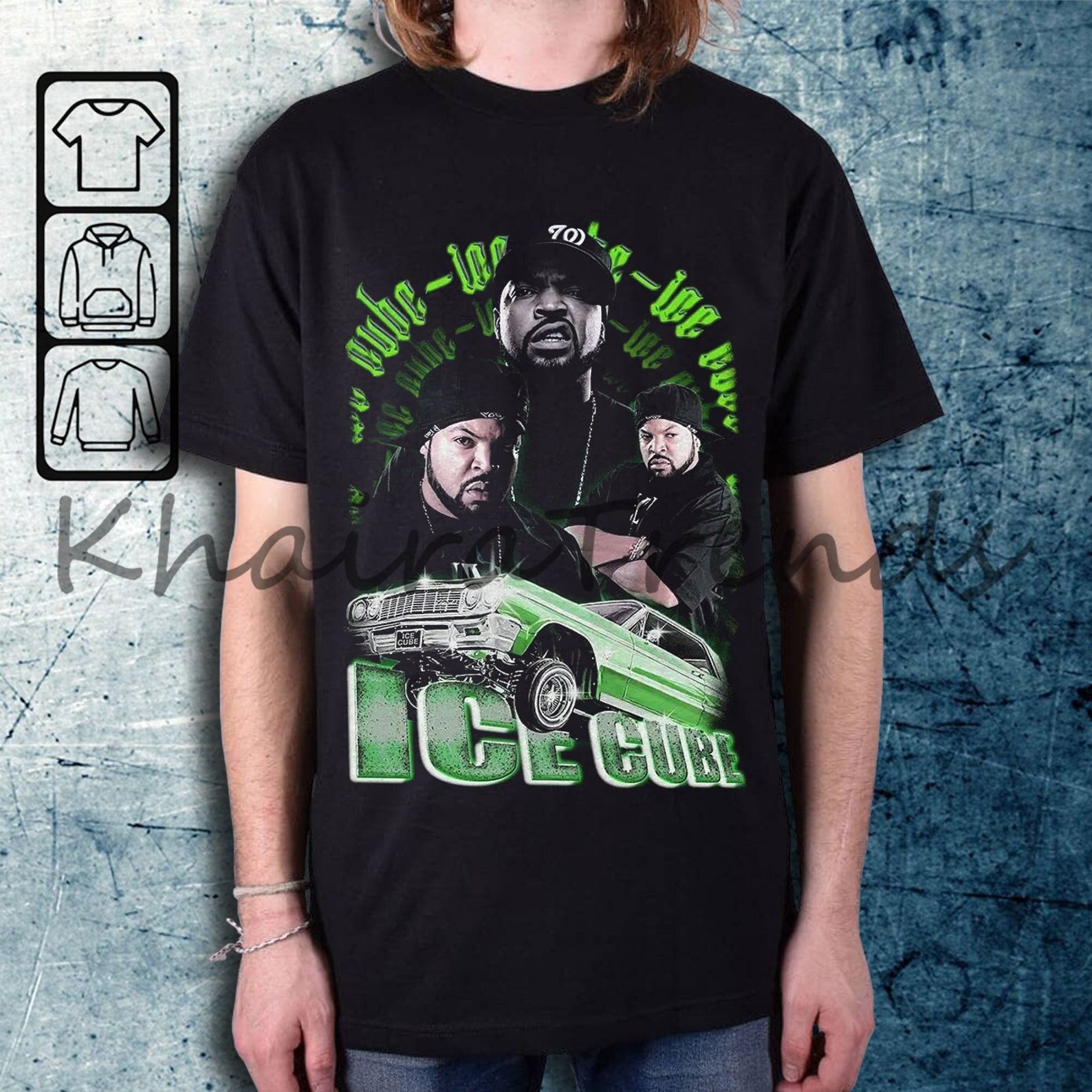 Ice Cube Rapper T Shirt Rap 90s Casual Men Women T-shirt - Etsy