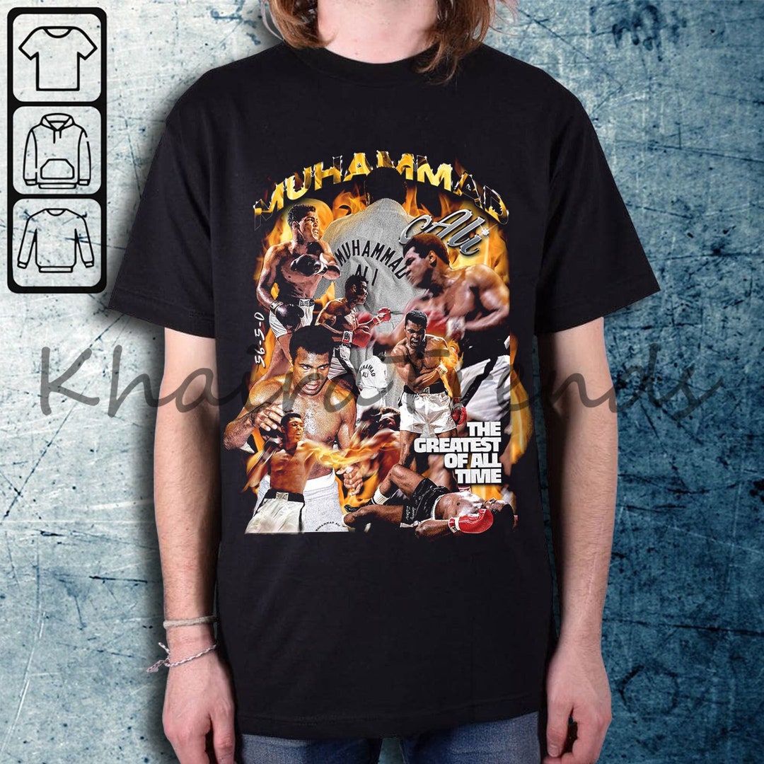 Muhammad Ali the Goat Boxing T Shirt Rap Hip Hop Retro 90s - Etsy