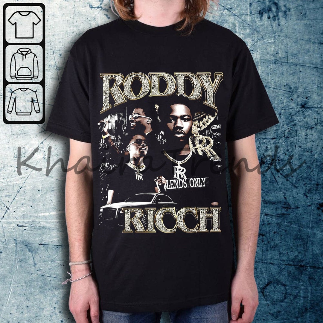 Roddy Ricch T Shirt Roddy Ricch Tour Shirt Rap Hip Hop Retro Etsy