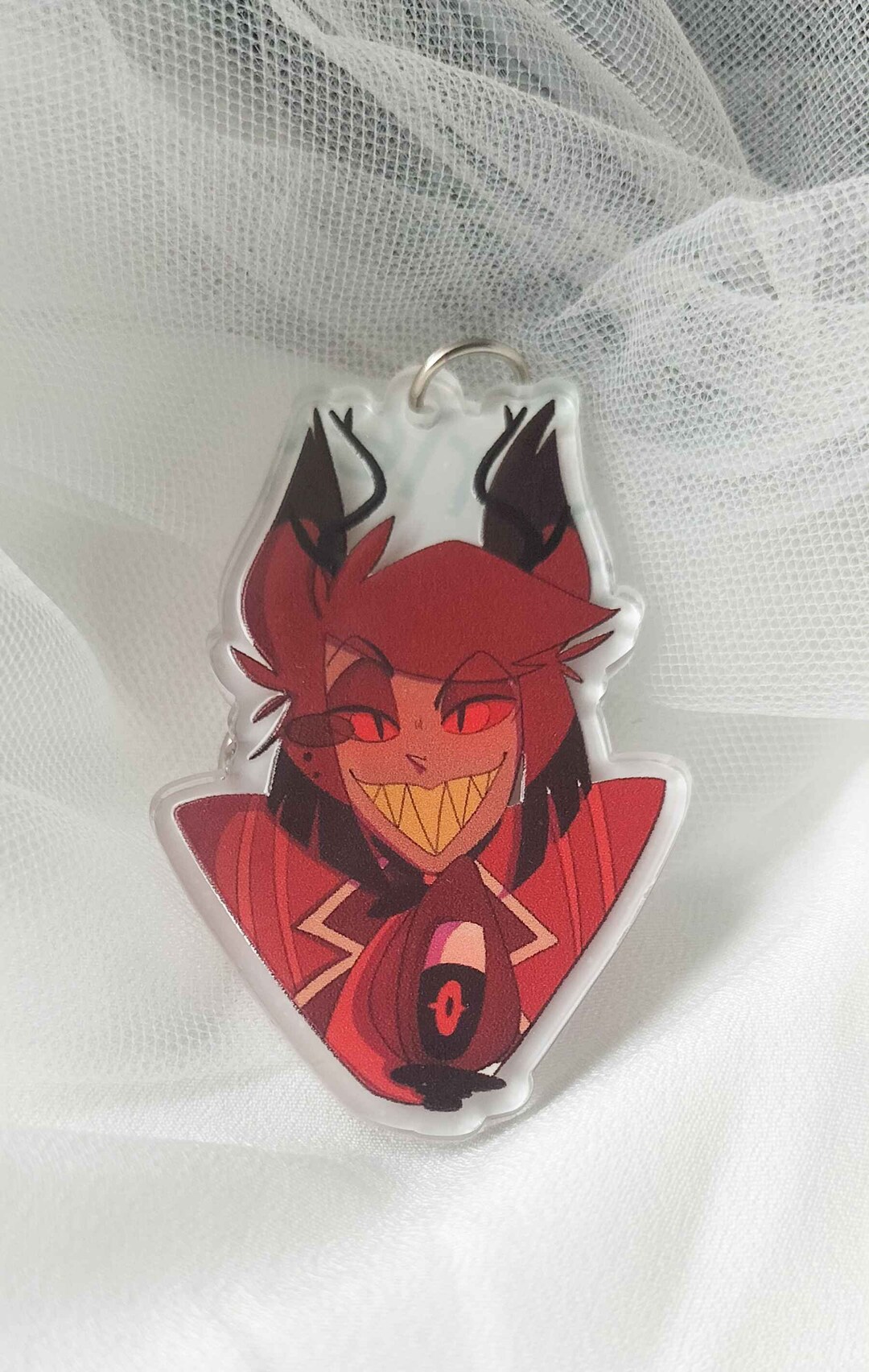 Alastor Key-chain [hazbin Hotel] - Etsy