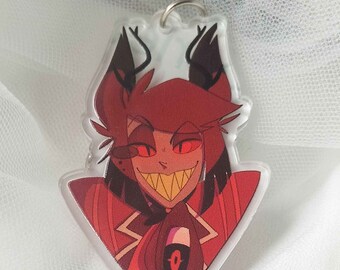 Alastor Key-chain [hazbin Hotel] - Etsy