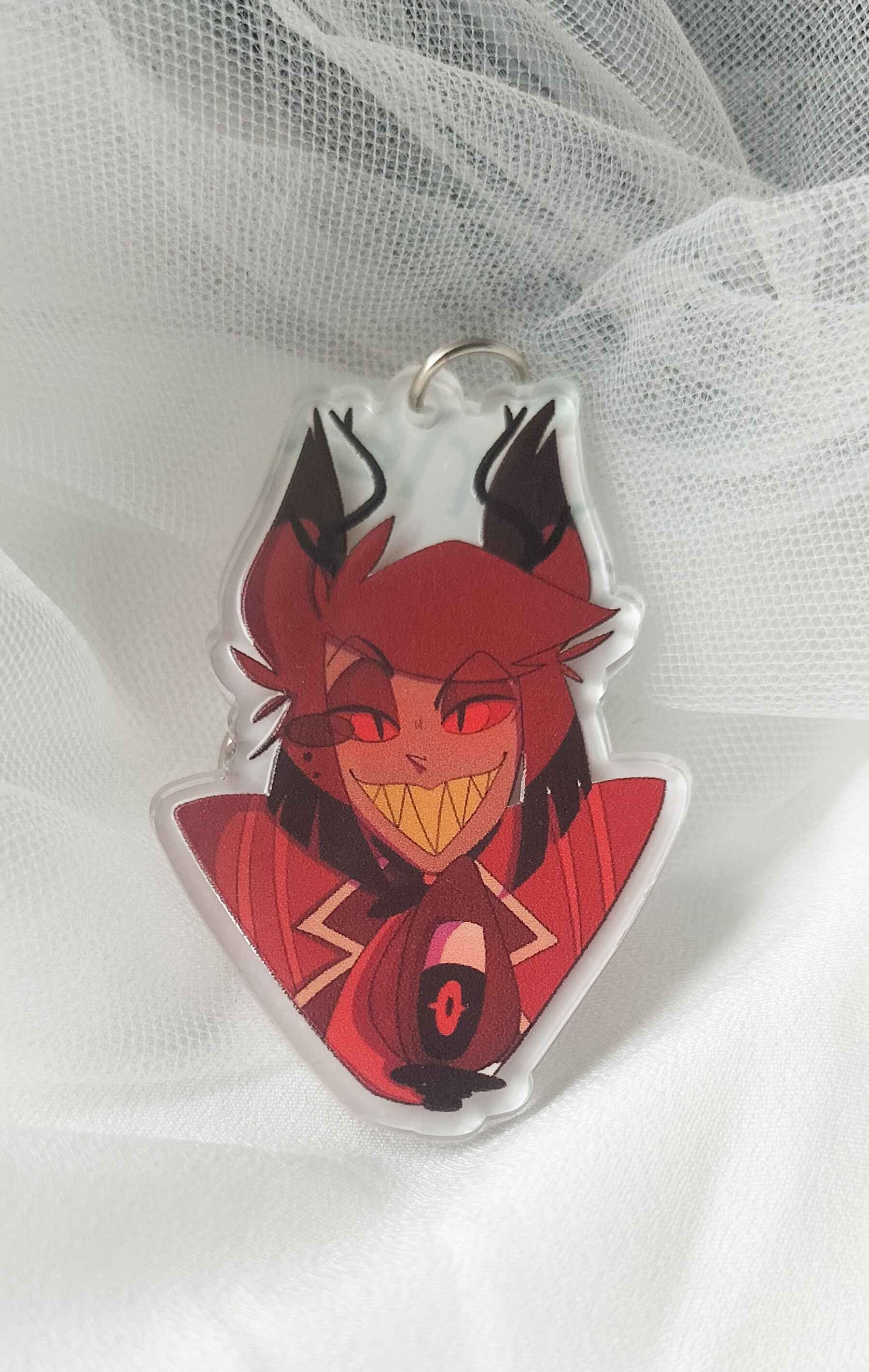 Alastor Key-chain [hazbin Hotel] - Etsy
