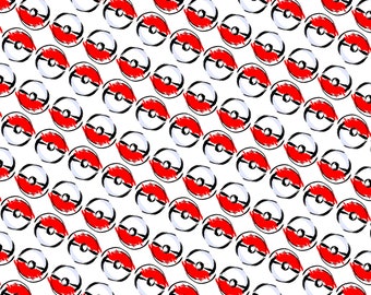 Pokeball Pattern Background