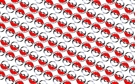 Pokémon Ball Digital Paper - Etsy