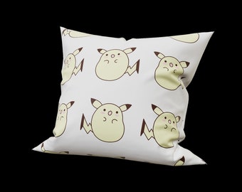 Chibi Pikachu Digital Paper - Etsy