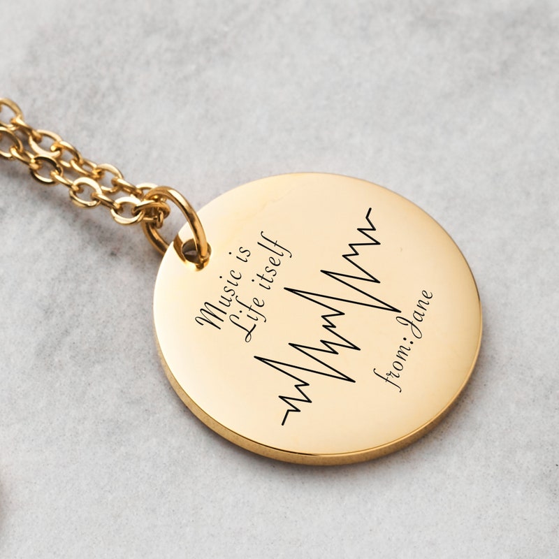 Music Pendant - Etsy