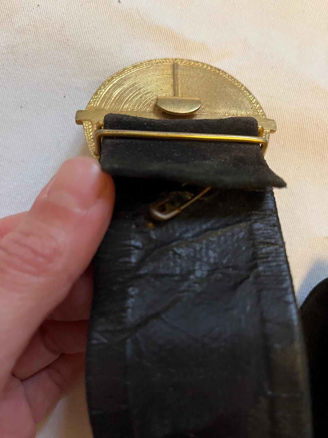 Golded Metal Vintage Belt - Etsy