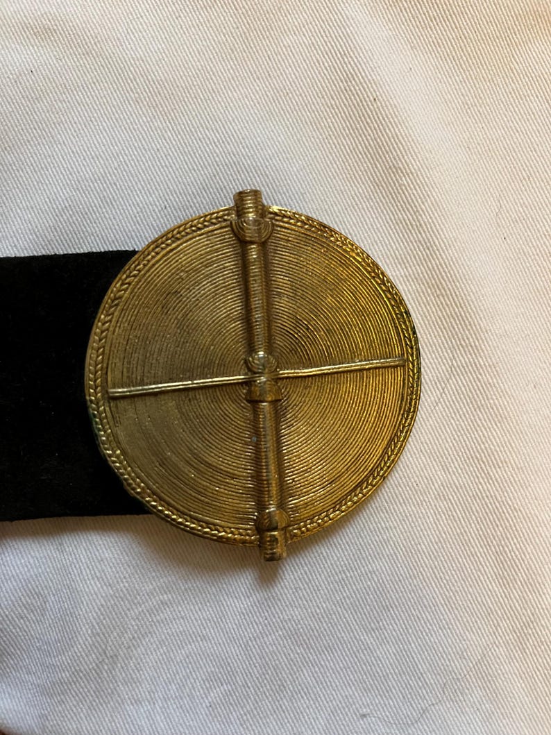 Golded Metal Vintage Belt - Etsy