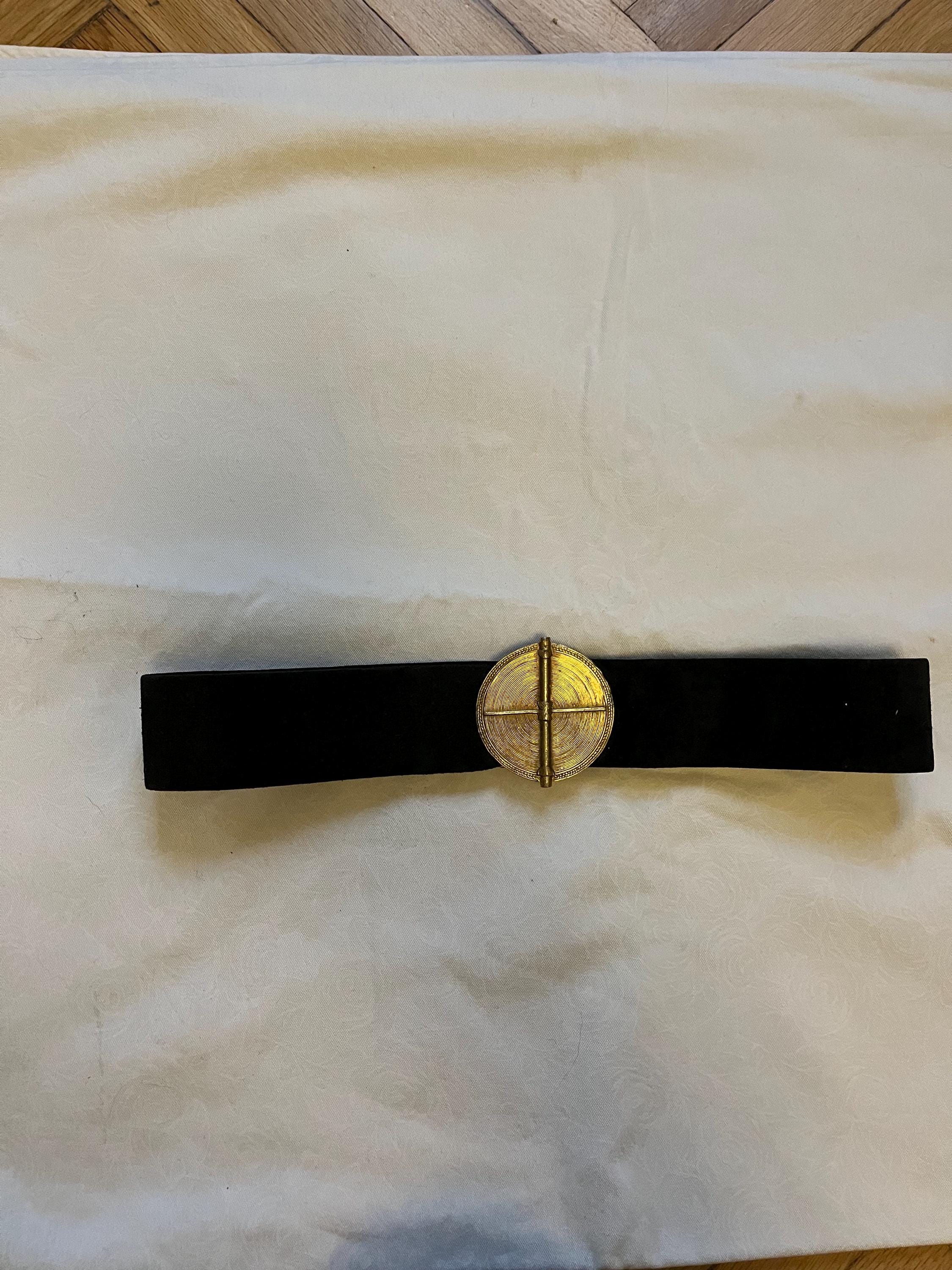 Golded Metal Vintage Belt - Etsy