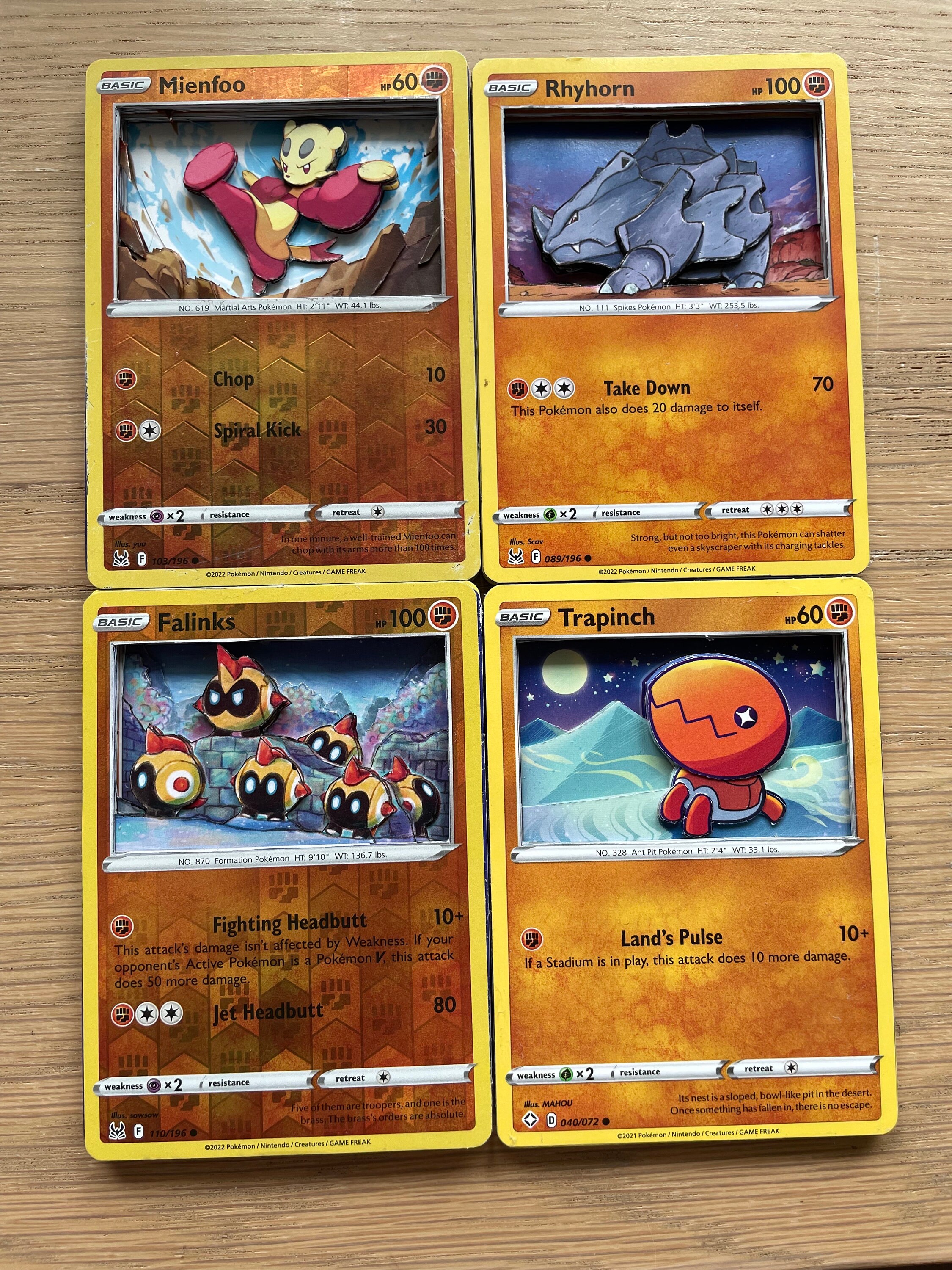 3D Ultra Detail Pokémon Cards - Etsy