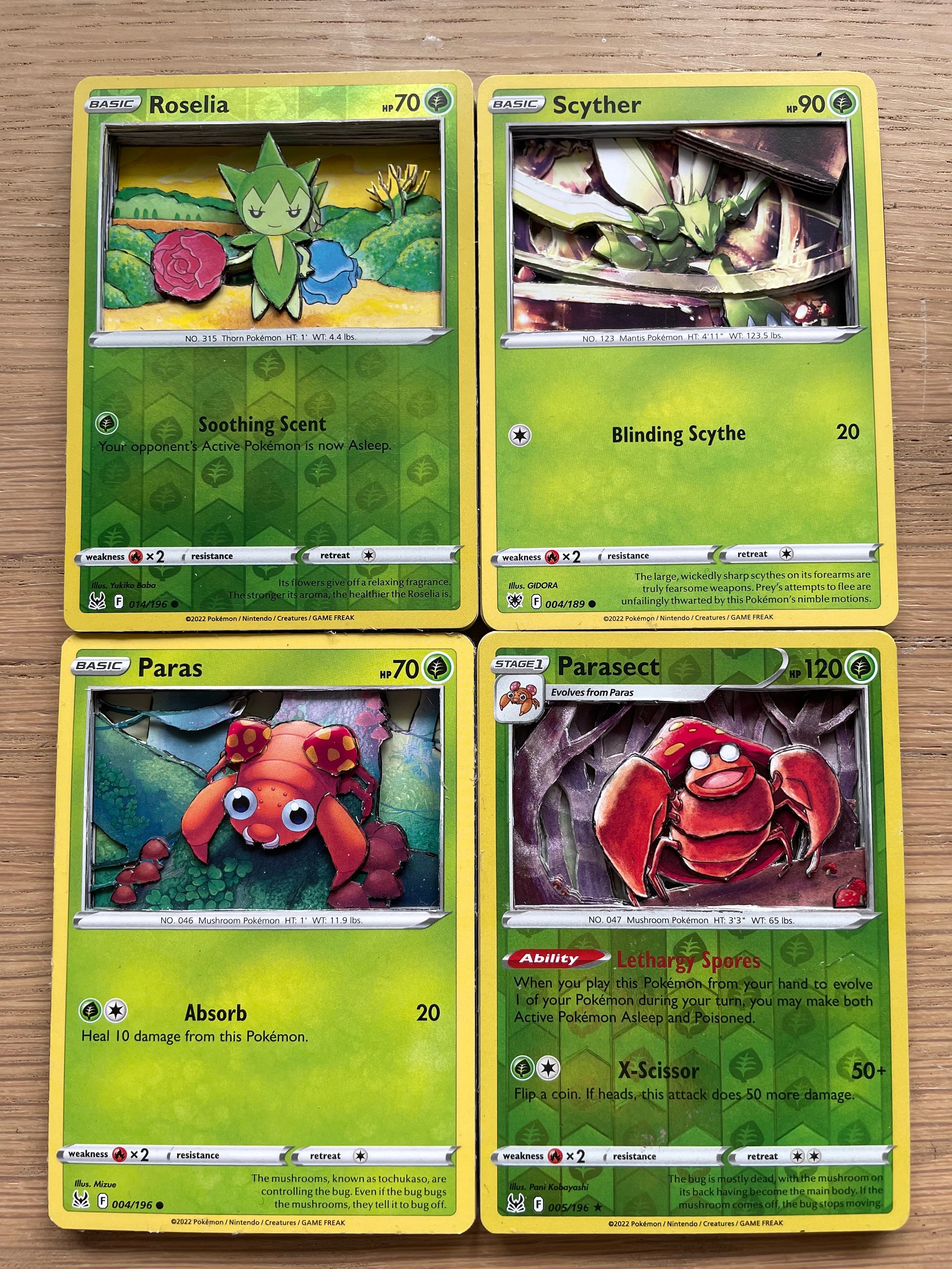 3D Ultra Detail Pokémon Cards - Etsy
