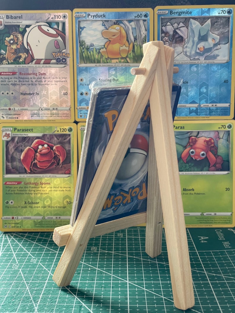 Trading Card Display Stand - Etsy