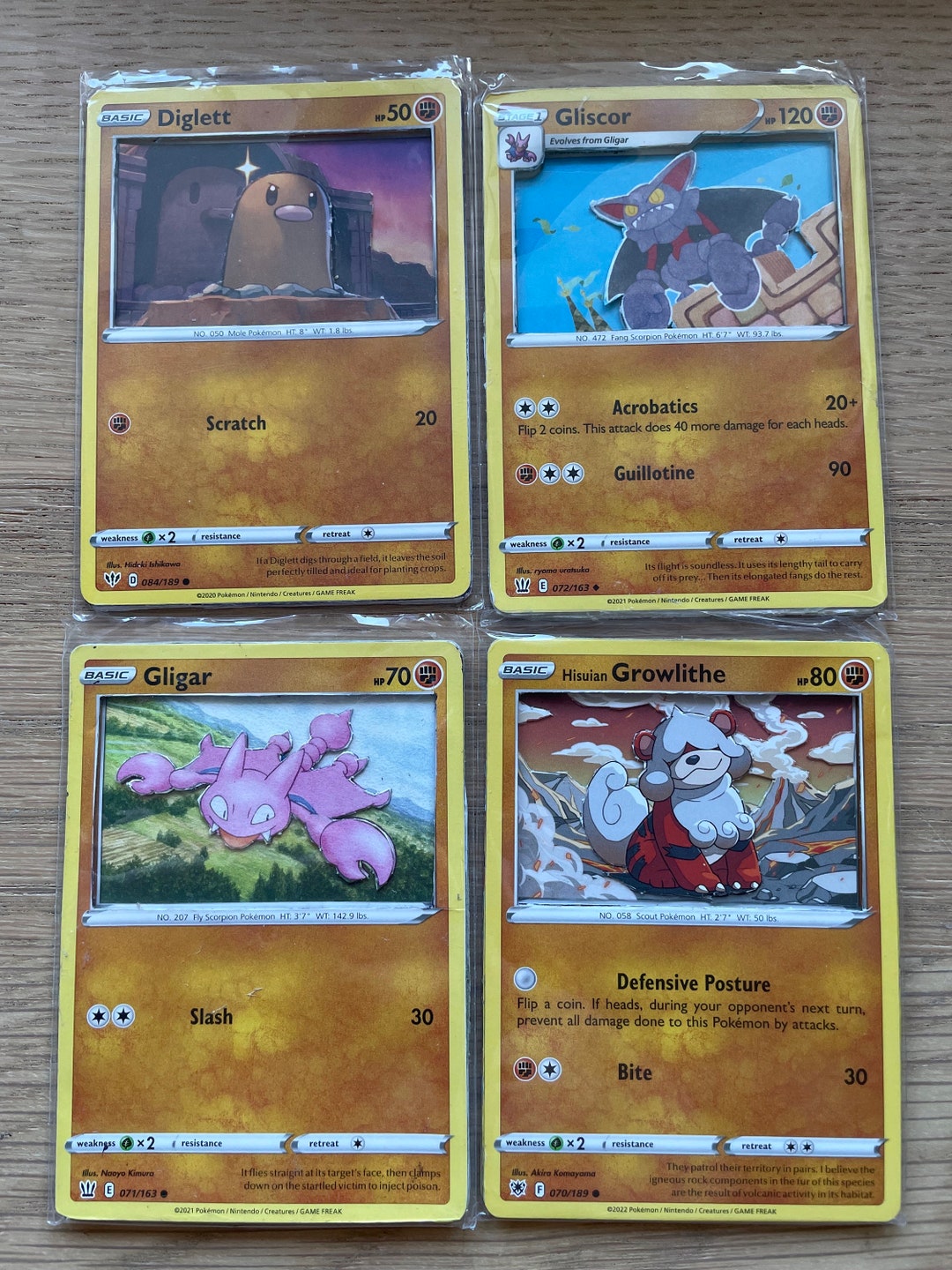 3D FIGHTING Type Pokemon Cards - Etsy