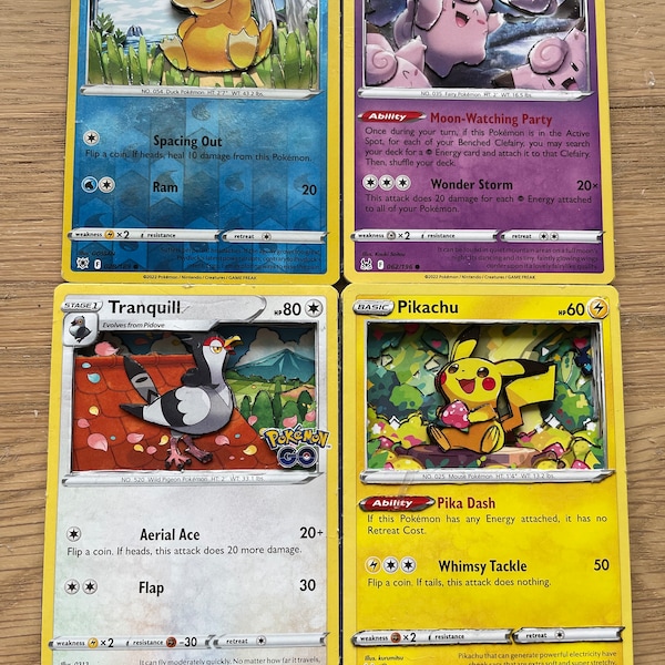 3d Pokemoncard - Etsy