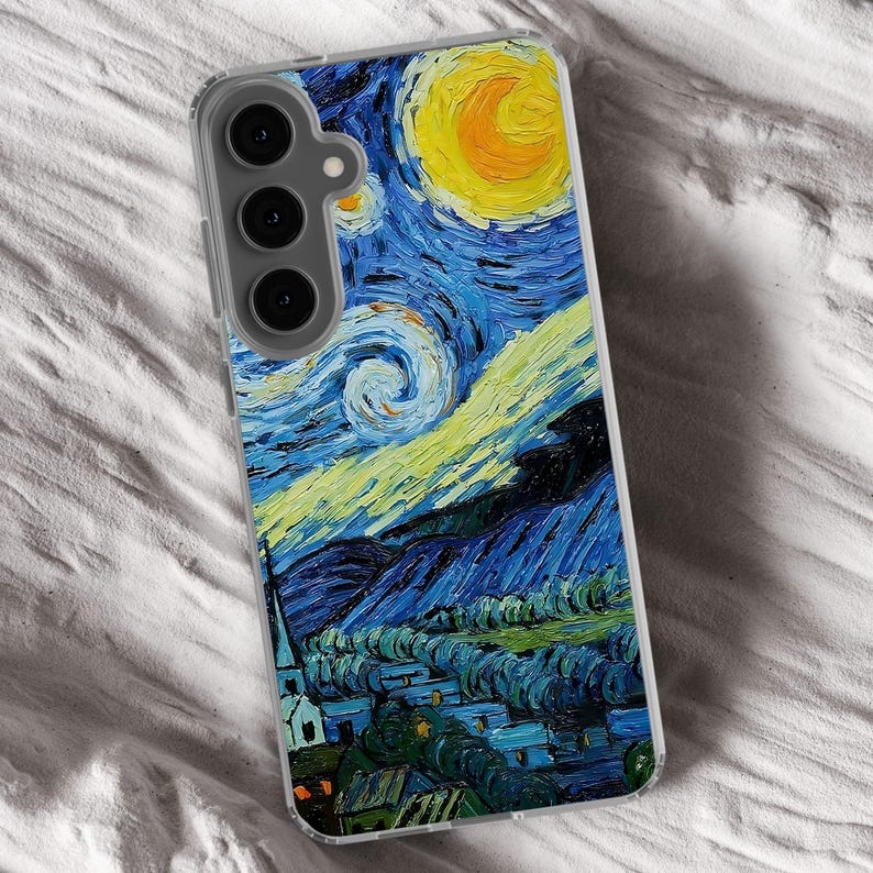 Vincent Van Gogh Phone Case for Samsung - Starry Night Painting Art for ...