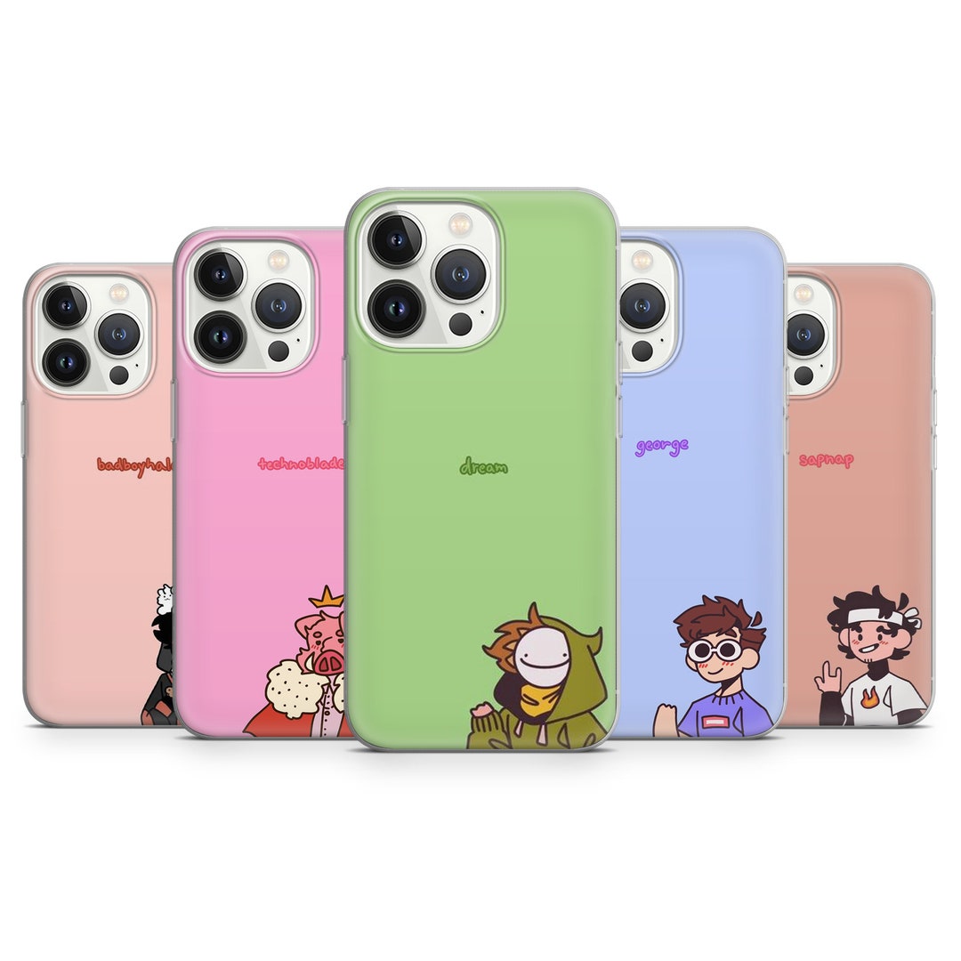 Dream SMP Phone Case Technoblade Dream George Sapnap Art Fit - Etsy