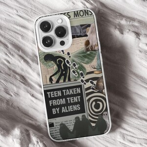 Cryptid Phone Case - Mothman Bigfoot Sasquatch Alien Artwork for iPhone ...