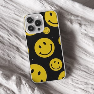 Retro Smiley Phone Case - Groovy Faces 80s Art Fit for Iphone, Samsung ...