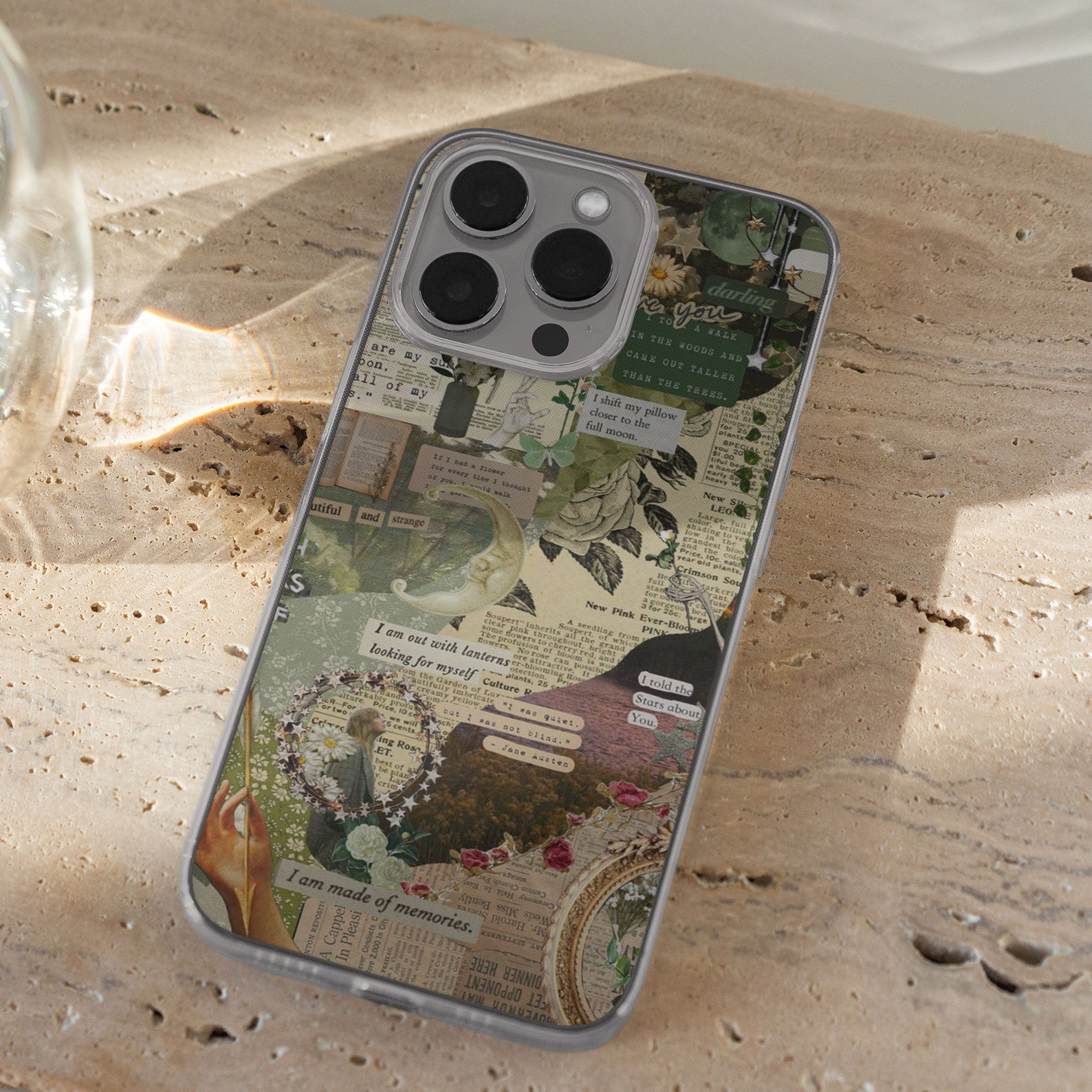 Cottagecore Aesthetic Phone Case - Scrapbook Artwork Fit for Iphone ...