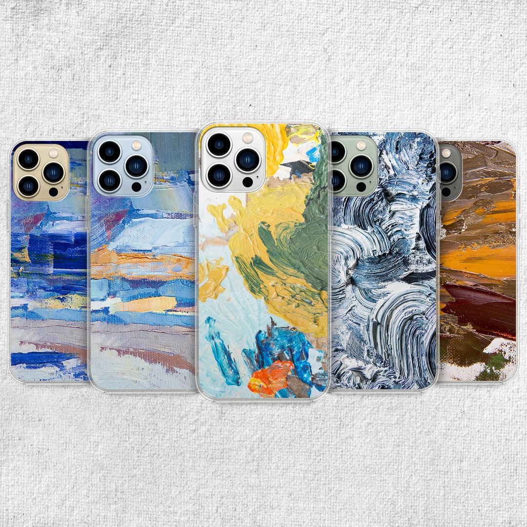 Oil Painting Phone Case - Aesthetic Artwork Fit for iPhone 16 Pro Max ...