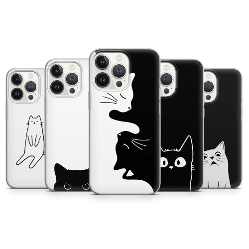 Funny Cat Phone Case Aesthetic Kitty Art Cover Fit for - Etsy