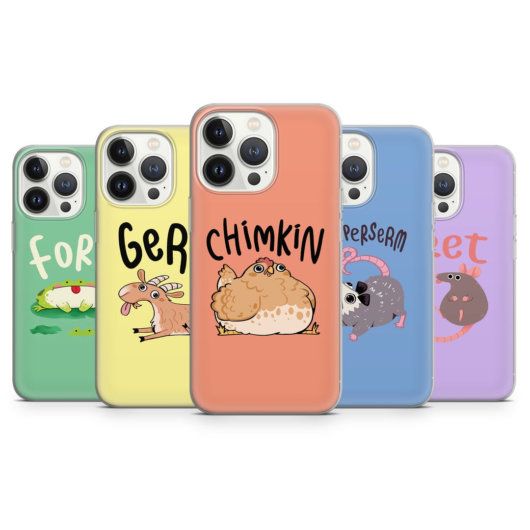 Funny Animal Phone Case Frog Rat Opossum Goat Cover Fit for - Etsy