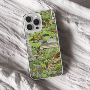Frog and Toad Phone Case - Green Aesthetic Cover for iPhone 17 Pro Max ...