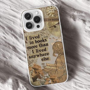 Book Reader Phone Case - Bookscrap Booktok Gift Cover for Iphone ...