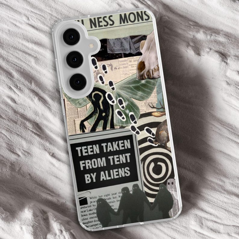 Mothman Cryptid Phone Case for Samsung - Magnus Archives Art Fit Cover ...