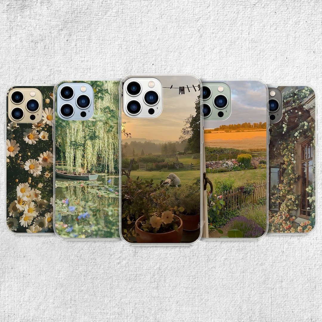 Cottagecore Phone Case - Aesthetic Nature Art Fit for Iphone, Samsung ...