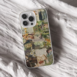 Cottagecore Aesthetic Phone Case - Scrapbook Artwork Fit for Iphone ...