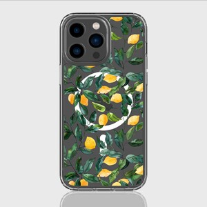 Lemon Magsafe Clear Phone Case Italy Amalfi Summer Trip Citrus Cover ...
