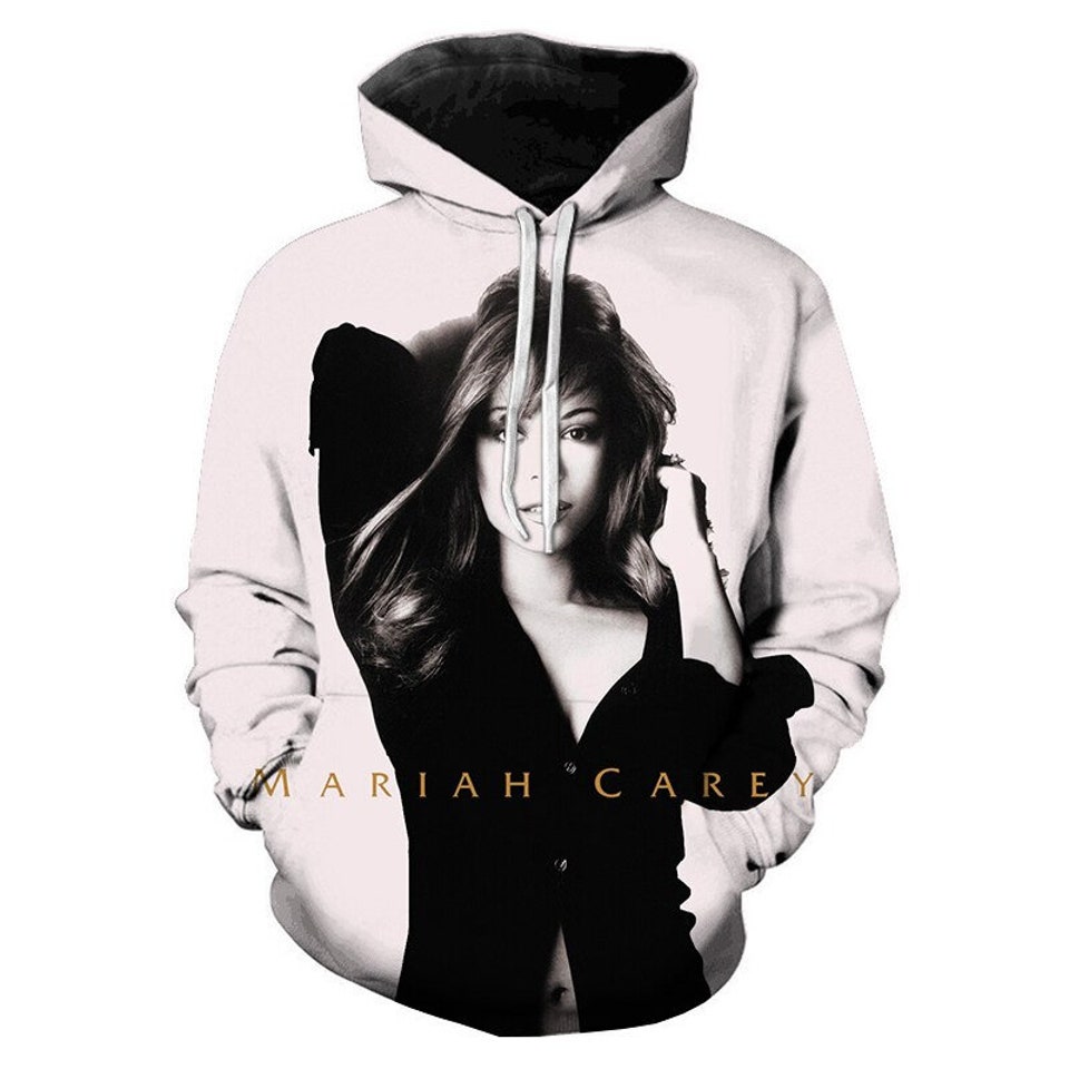 2022 Rapper Mariah Carey 3D Printed Hoodies Designed & Sold By Celia ...