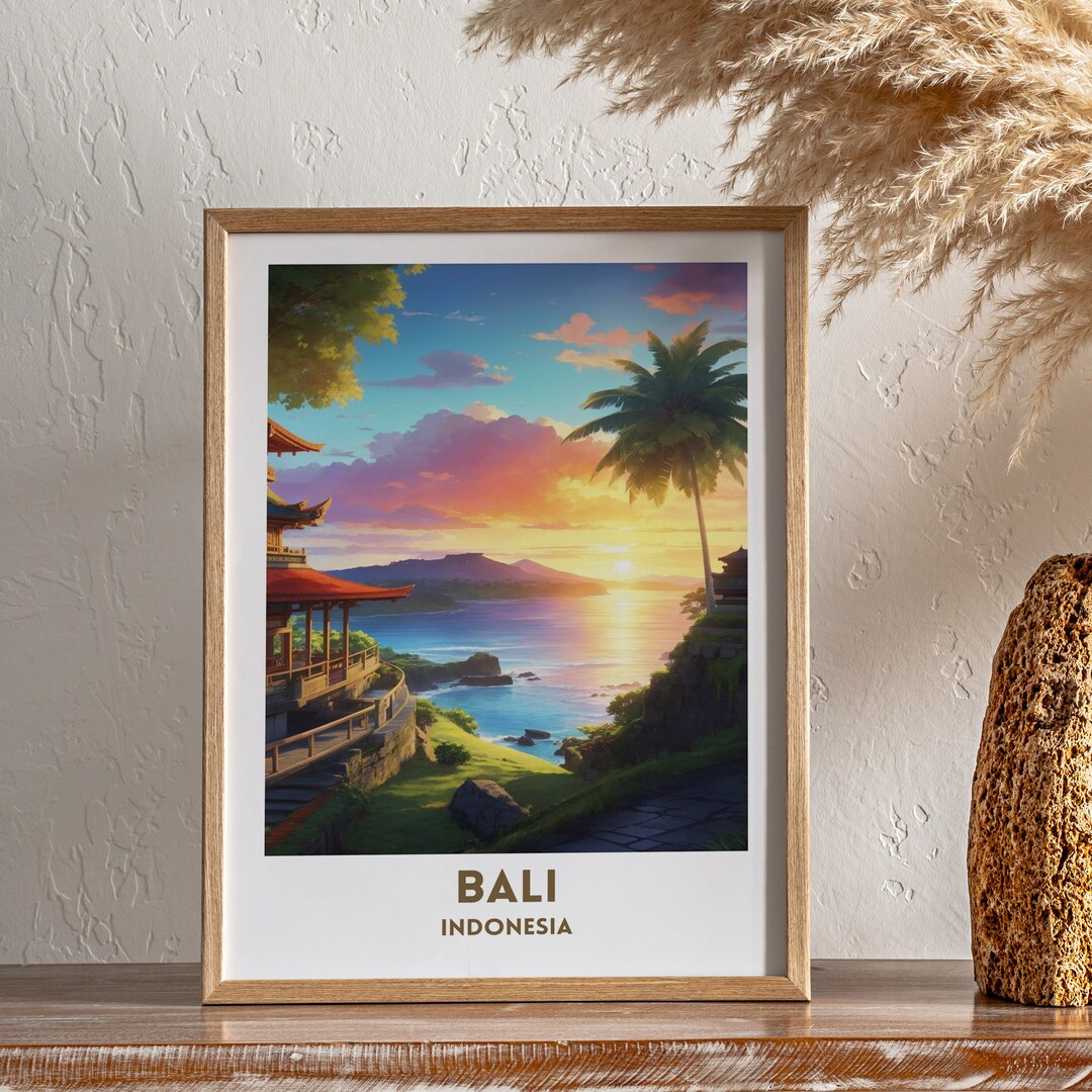 Bali Reise Druck Wand Kunst Bali Wand Wohndekor Bali Geschenk - Etsy.de