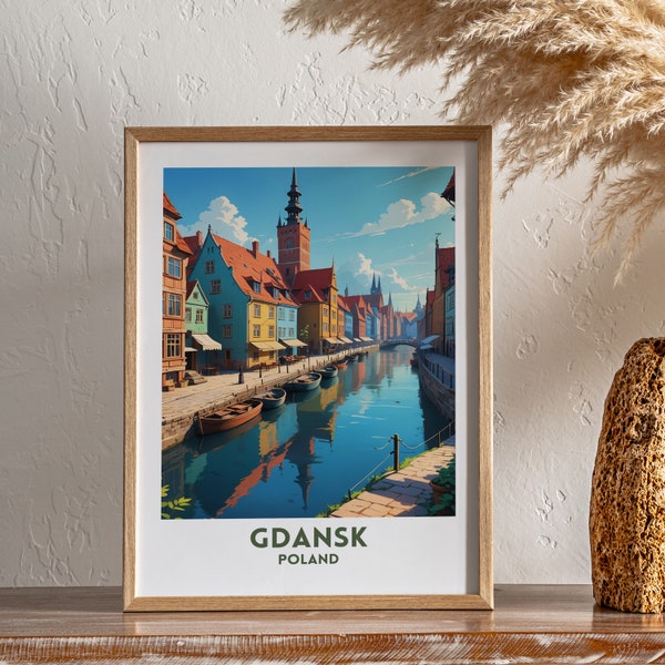 Gdansk Poster Print - Etsy