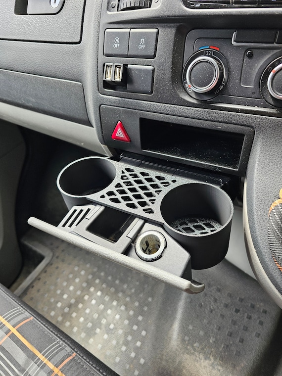 VW Volkswagen T5 T5.1 Transporter twin cup holder