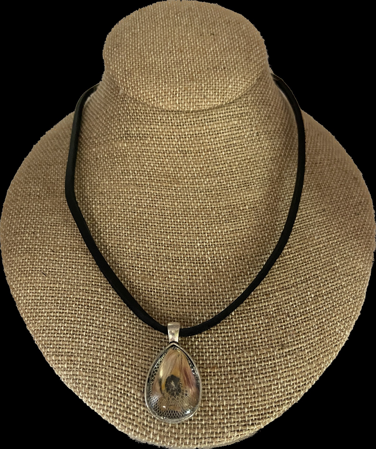 Real Polyphemus Moth Eye Wings Captured Under Glass Cabochon for ...