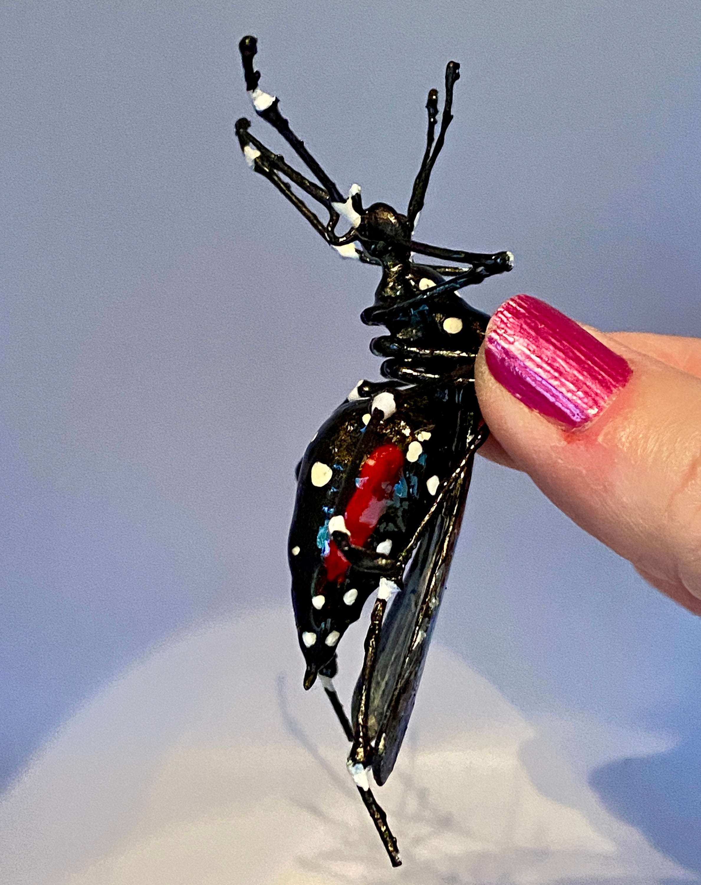 Hand-painted 3D Printed Aedes Mosquito Replica: Pest Control Model - Etsy