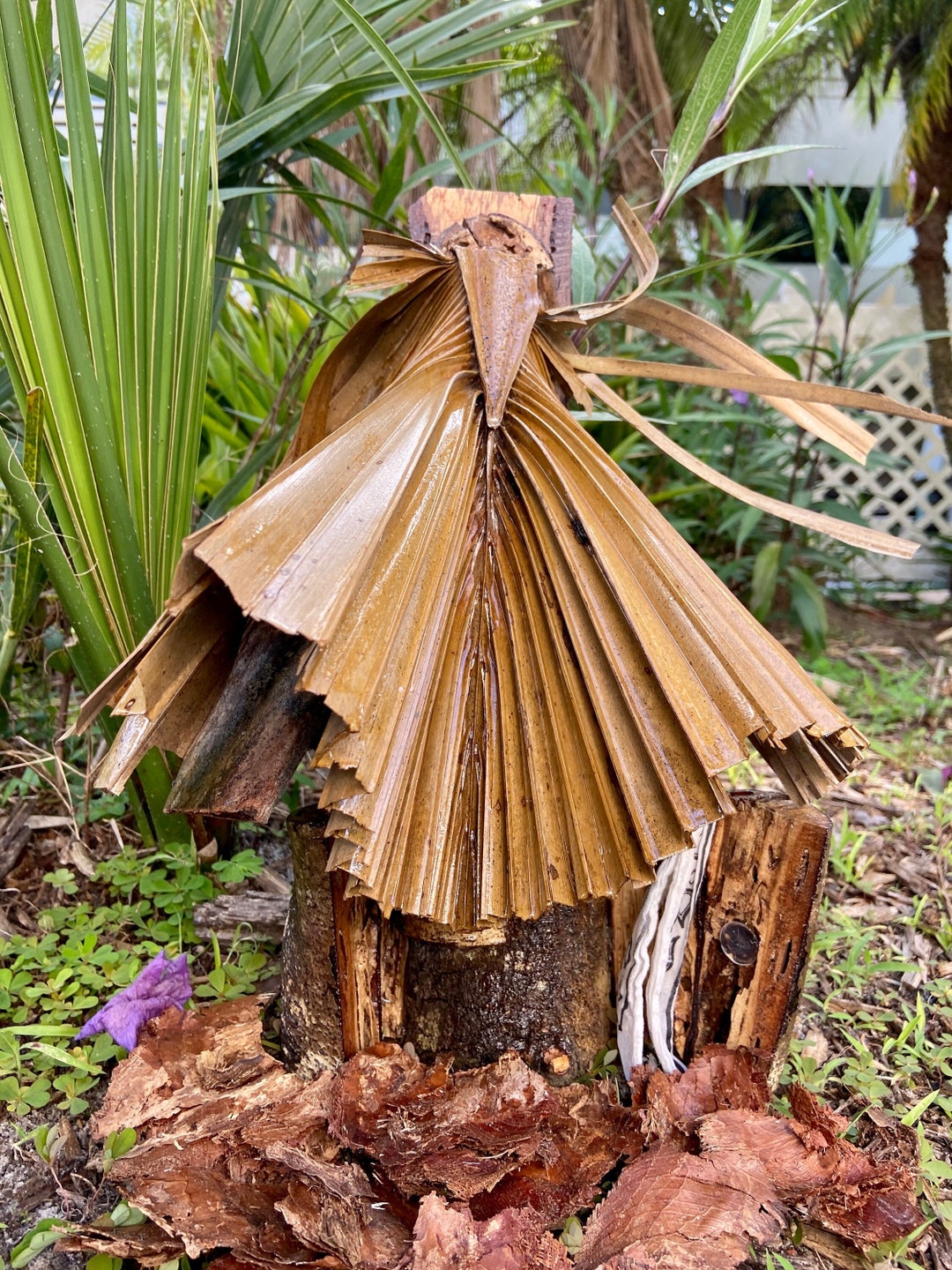 Fairy Rain Shelter-tiki Hut 15x10 Made for a Frollick of - Etsy