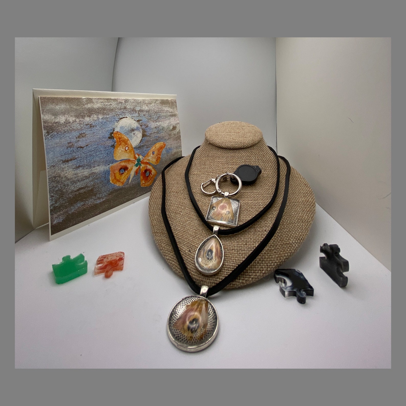 Real Polyphemus Moth Eye Wings Captured in Your Choice of 3 - Etsy