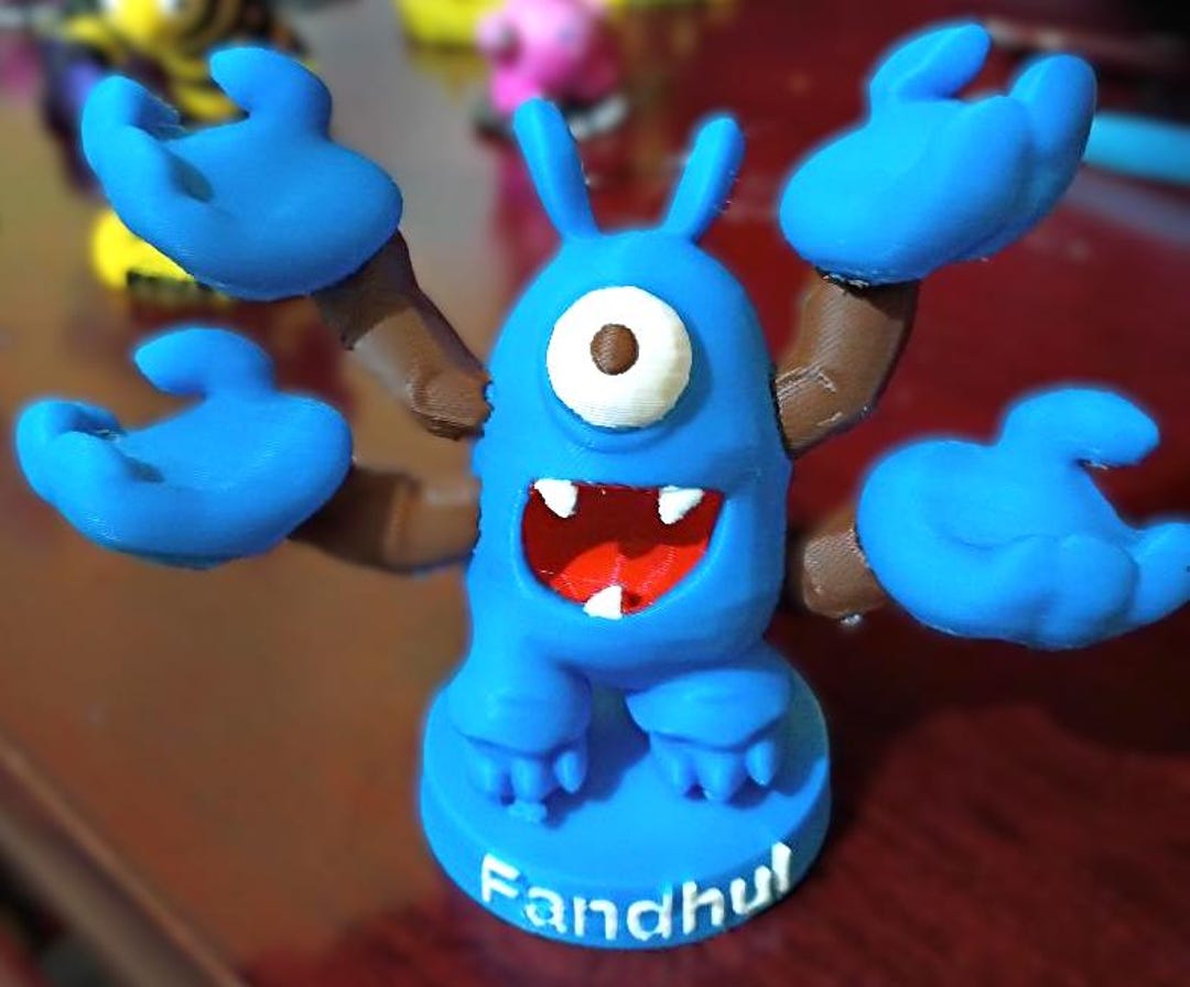 Fandhul My Singing Monsters 3.5 Inch 3d Printed and Painted - Etsy