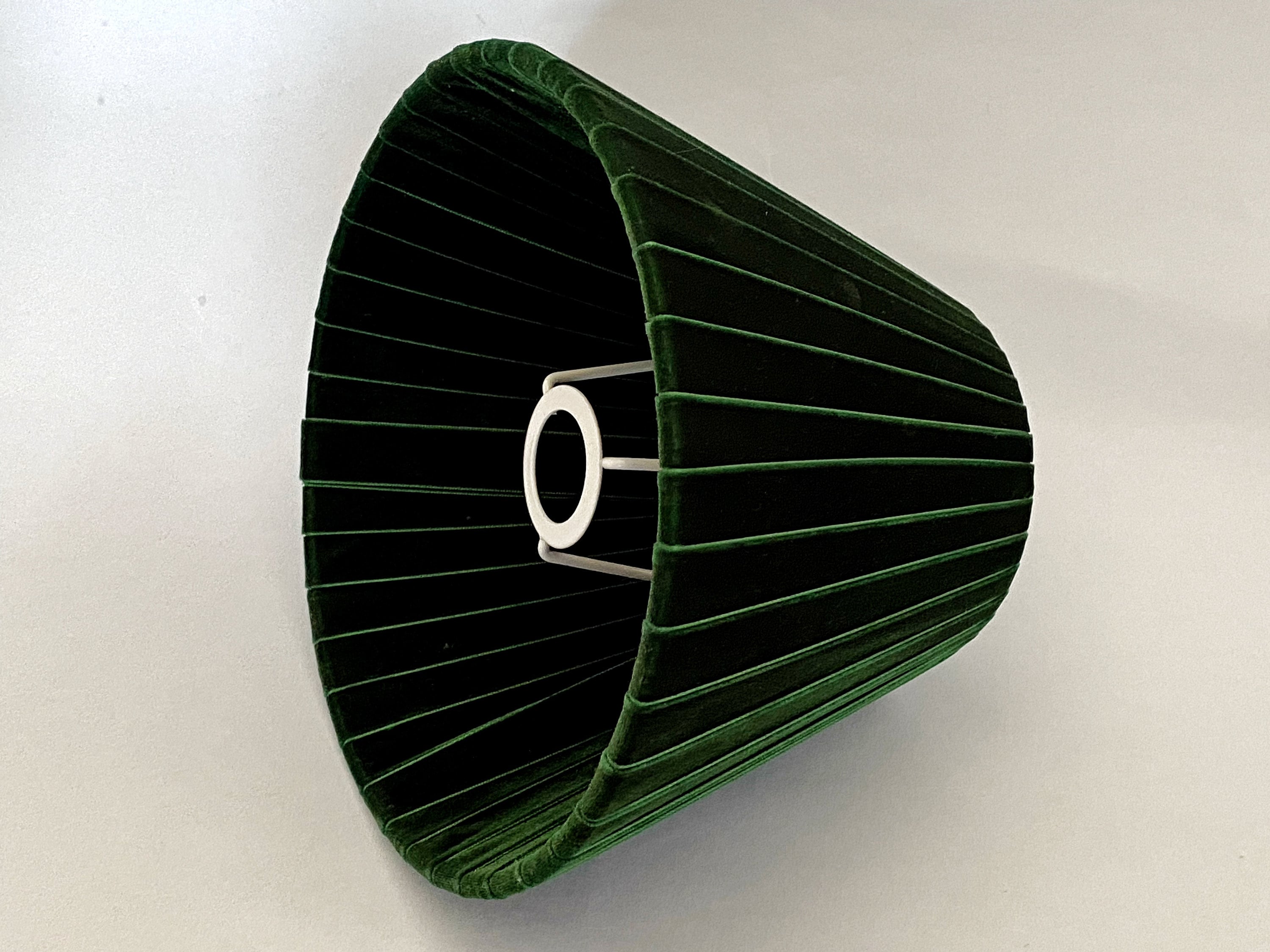 Pleated Green Emerald Lampshade E14, E27,clip, Lamp Shade for Table ...