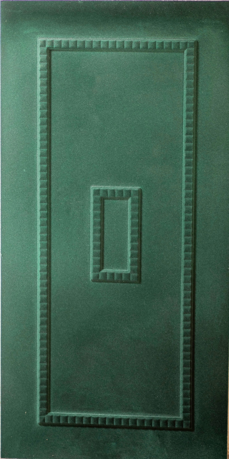 Emerald Green Velvet Wall Panel, Bed Headboard Velvet, Wall Covering ...