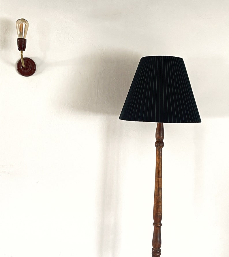 Pleated Green Emerald Lampshade E14 E27clip Lamp Shade for - Etsy