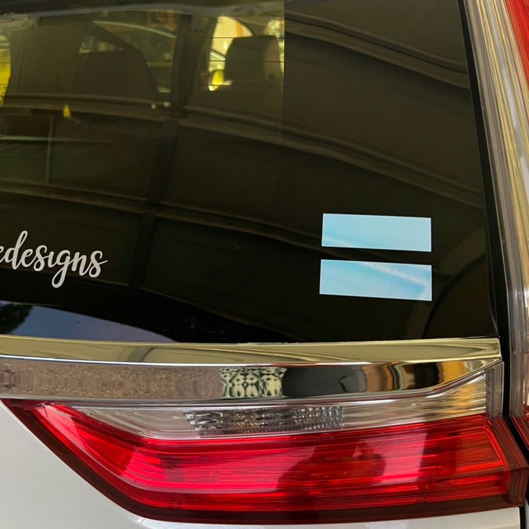 Holographic Equality Sticker vinyl Pride Sticker LGBTQ - Etsy