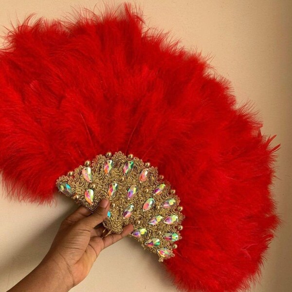 African Hand Fan - Etsy