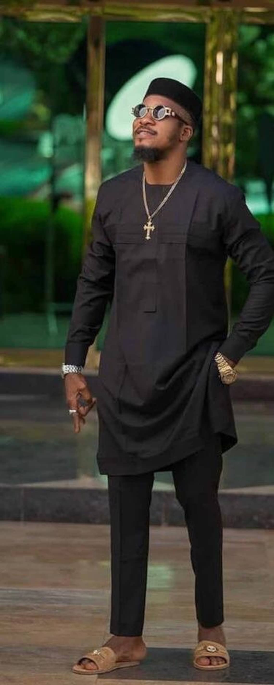 Black Senator Style for Men, Men Clothing, Men Outfit, African Fashion ...